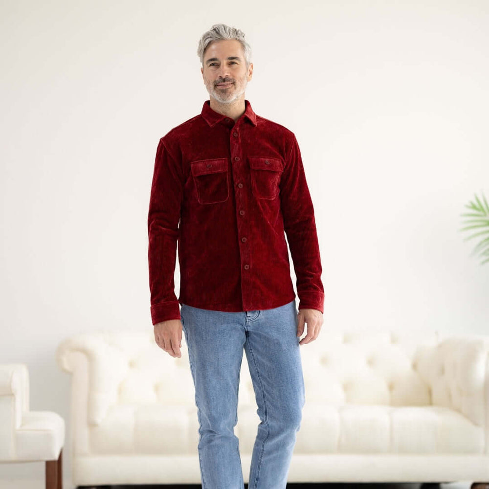 Men's Adaptive Clothing with Magnetic Button Closures | MagnaReady
